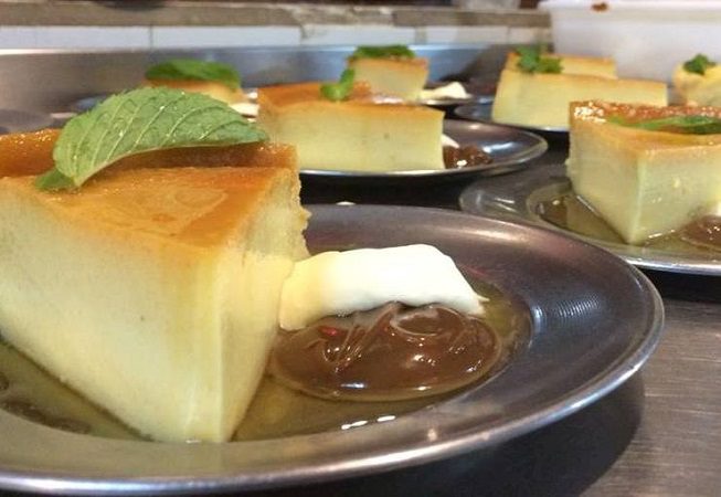 Flan casero, un veterano a la orden